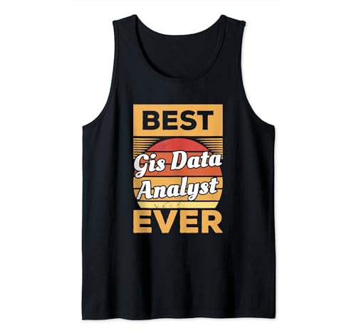 Vintage Best GIS Data Analyst Ever Tank Top