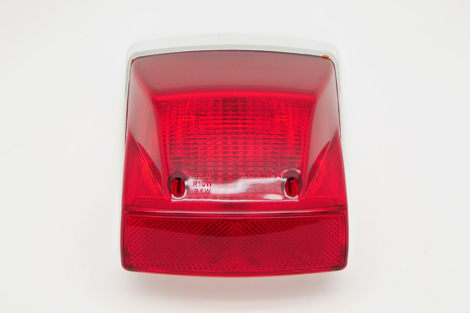 OEM Vespa Rear Tail Light Compatible with Vespa PX 80-200 583081, 58269R (bulbs incl. Red)