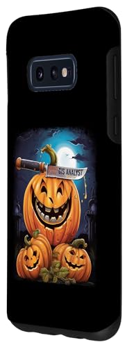 Galaxy S10e GIS Analyst Funny Halloween Fun Pun Spooky Case