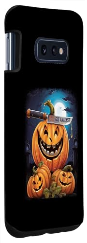 Galaxy S10e GIS Analyst Funny Halloween Fun Pun Spooky Case