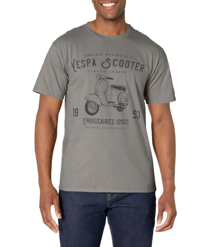 Vintage Piaggio Scooter 1953 125cc T Shirt Original Design T-Shirt