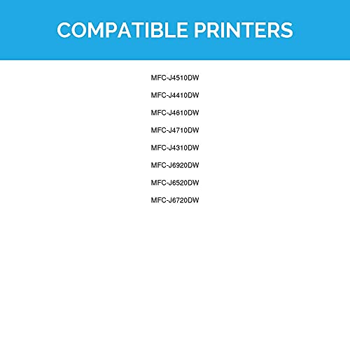 LD Compatible Ink Cartridge Replacement for Brother LC105C Super High Yield (Cyan)