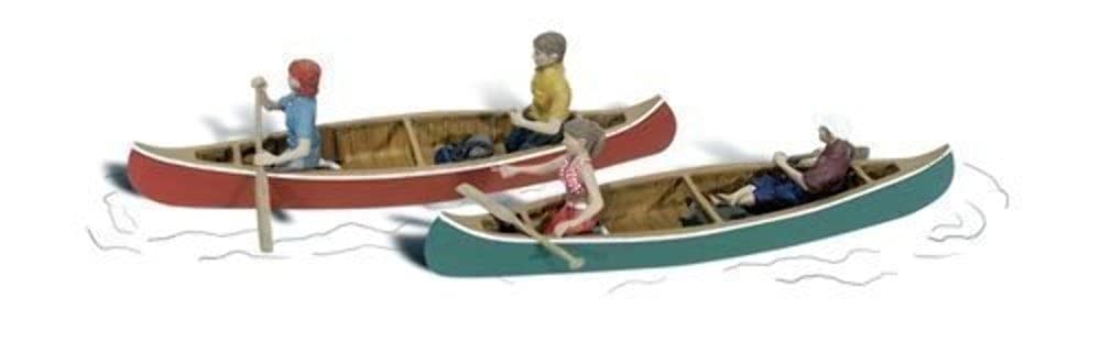 Woodland Scenics Canoers HO Scale