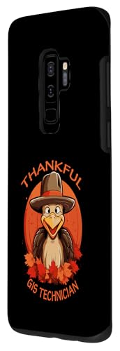 Galaxy S9+ GIS Technician Funny Thanksgiving Turkey & Fall Case