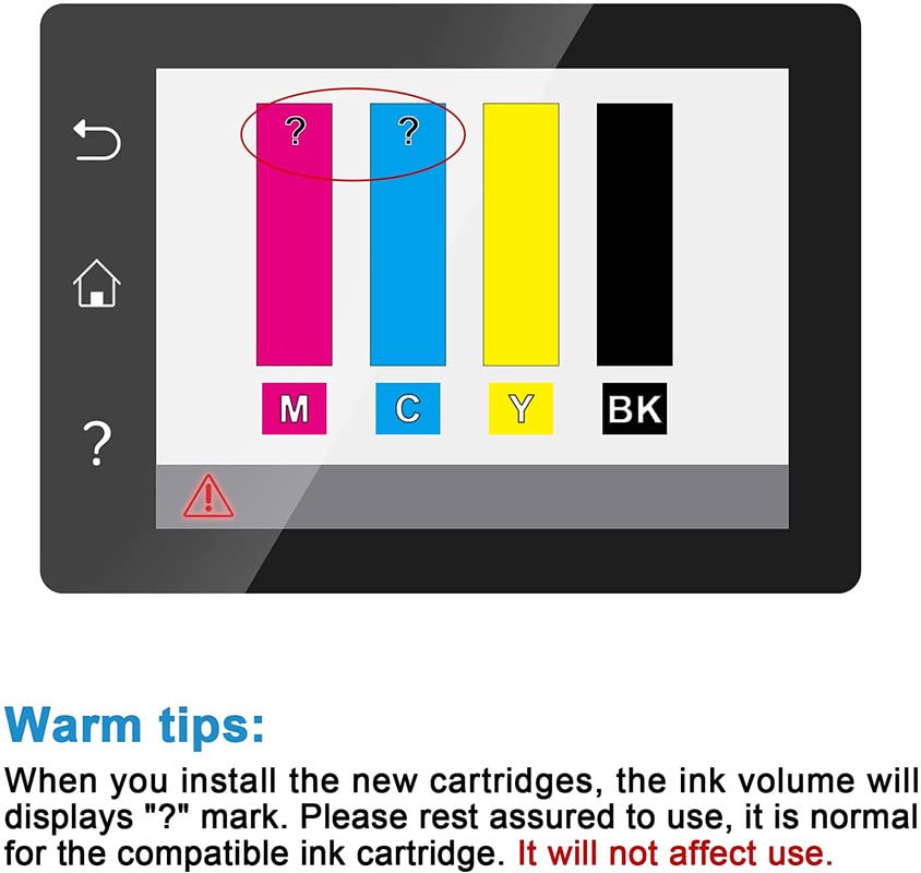 LC3013 5PKS High Yield Compatible Ink Cartridge Replacement for Brother LC3013 LC-3013 LC3011 Work with MFC-J690DW MFC-J895DW Printer (2 Black, 1 Cyan, 1 Magenta, 1 Yellow)