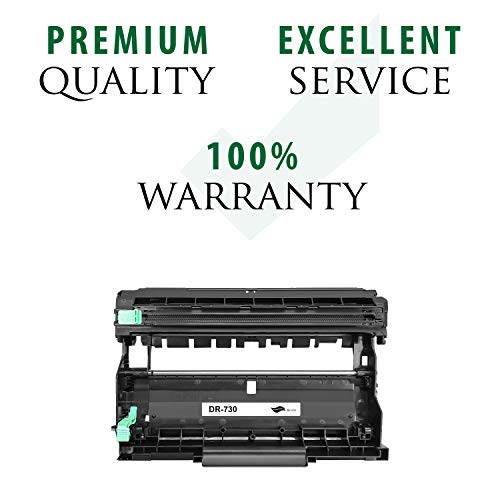 ReManufactured Toner Drum for DR-730 | Compatible Drum Replacement for Brother DCP-L2550DW, Brother MFC-L2710DW/L2730DW/L2750DW/L2750DWXL | Standard Yield Laser Printer by Premium Ink&Toner