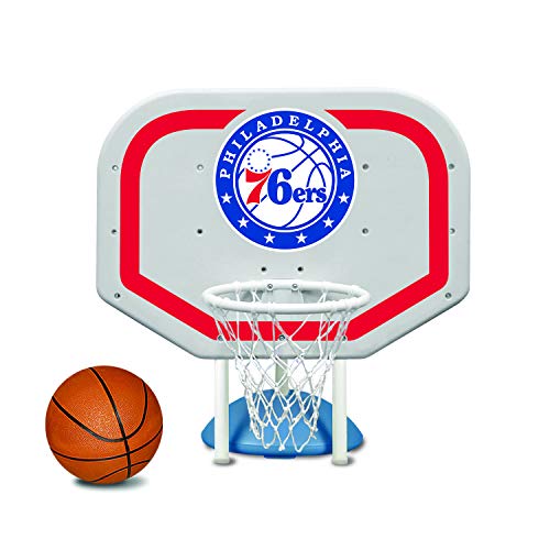 Poolmaster Philadelphia 76ers NBA Pro Rebounder-Style Poolside Basketball Game
