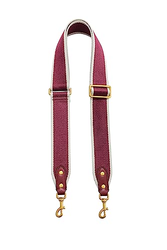 GOXTECH Purse Strap Replacement Crossbody Handbag Stripe Wide Adjustable (Jujube Red bag strap)