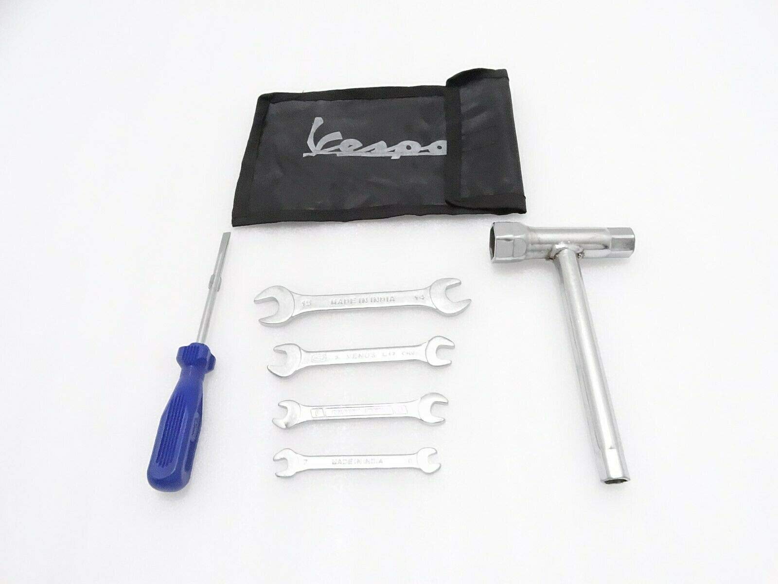 Royal Crusaders VESPA COMPLETE TOOL KIT SET IN BLACK COLOUR POUCH