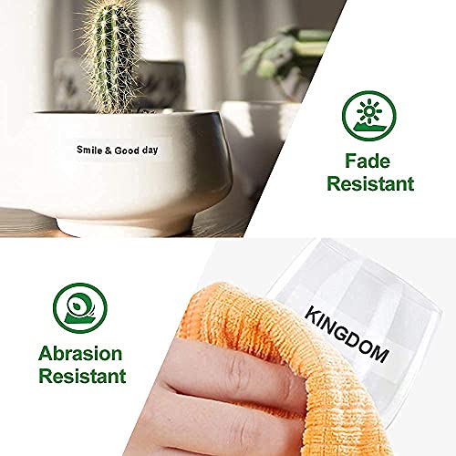 5-Pack White + 2-Pack Clear Compatible with Brother TZe-231 TZ-131 Laminated P-Touch Label Maker Tape 12mm 0.47 Inch for PT-D210 PT-H110 PT-D400 PT-1880, 26.2 Feet 8m