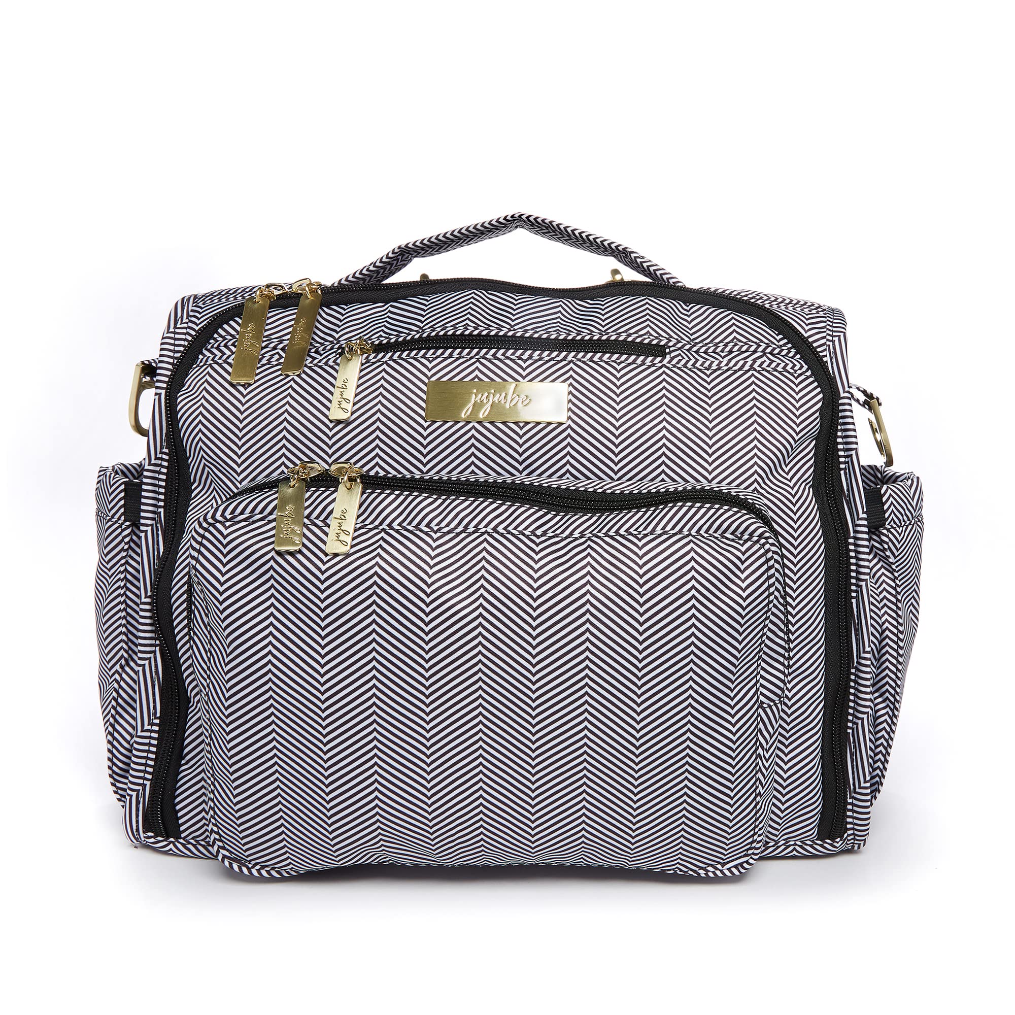 JuJuBe Diaper Bag, Travel Backpack and Large Tote with Portable Changing Pad, Stroller Hooks & Pockets for Baby Bottles, Diapers, Pacifier, Snacks, and Daily Essentials, BFF - Queen of The Nile