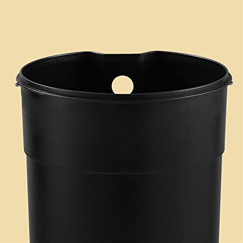 KIZQYN Garbage Can 8L Exquisite and Durable Foot-Operated Trash Can Retro Style Home Living Room Bedroom Stainless Steel Garbage Can Kitchen Bin (Color : E)