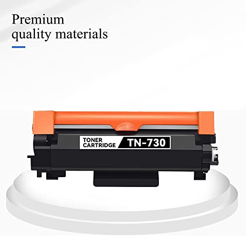 Tink (2 Pack) TN730 Compatible TN-730 Black Toner Cartridge Replacement for Brother DCP-L2550DW MFC-L2710DW MFC-L2750DW MFC-L2750DWXL Printer Toner.