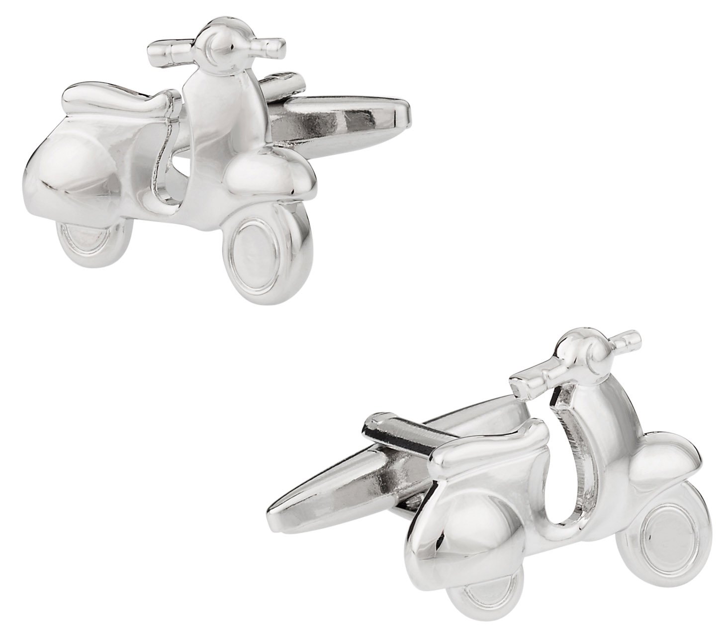 Cuff-Daddy Vespa Style Scooter Cufflinks with Presentation Box