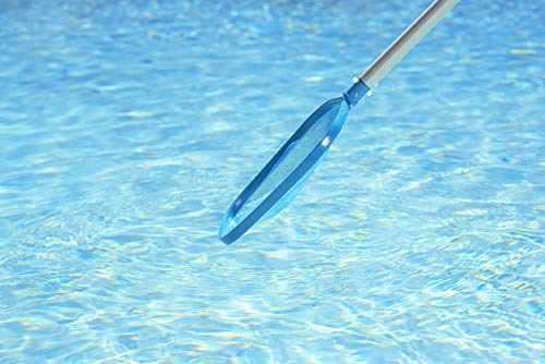 Poolmaster 18210 Aluminum Leaf Skimmer, Medium, Blue