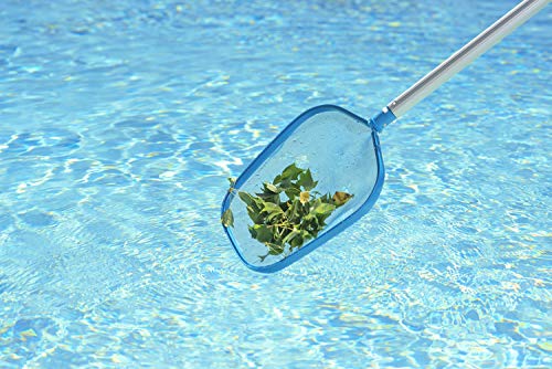 Poolmaster 18210 Aluminum Leaf Skimmer, Medium, Blue