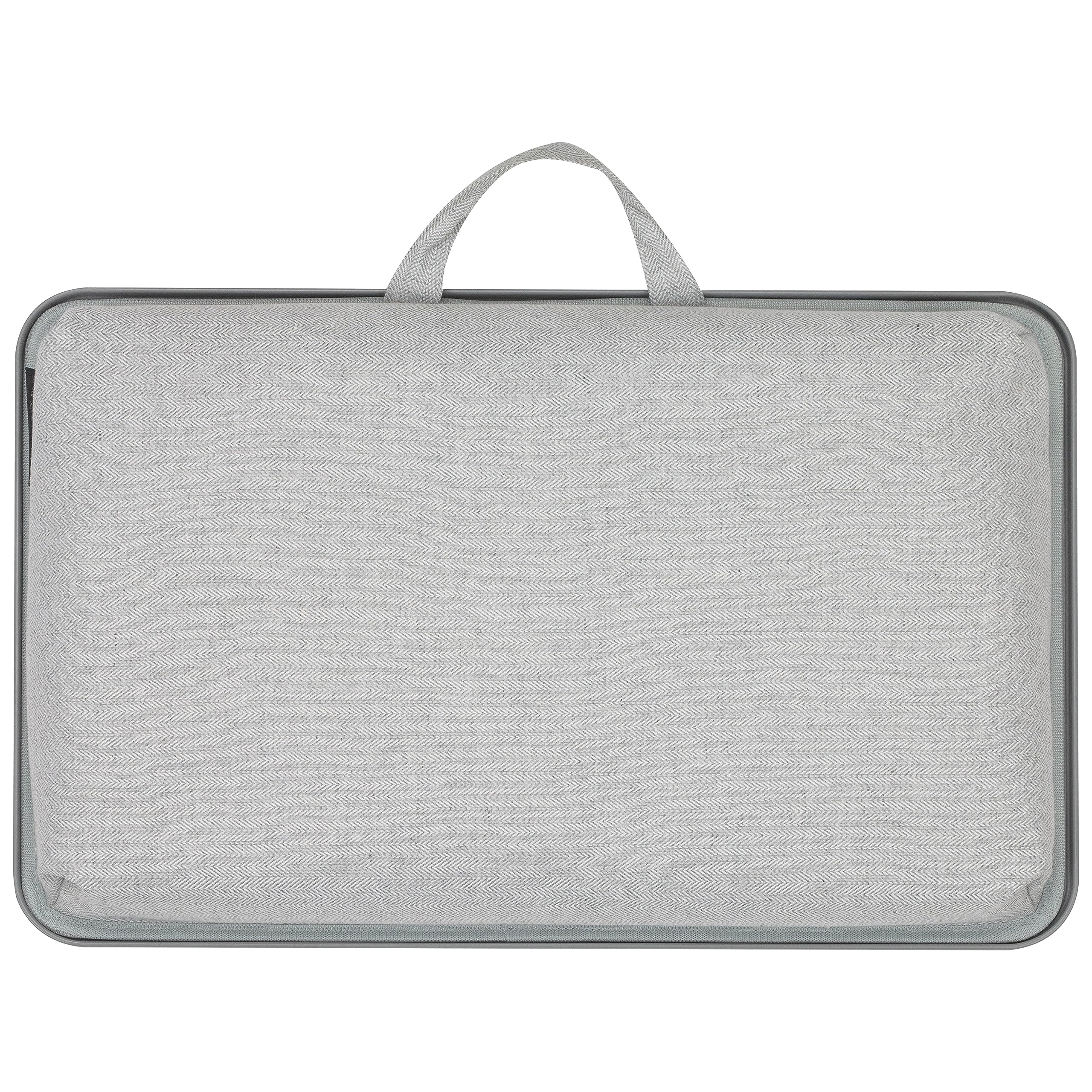 LAPGEAR Sidekick Lap Desk with Device Ledge and Phone Holder - Gray - Fits up to 15.6 Inch Laptops - Style No. 44215
