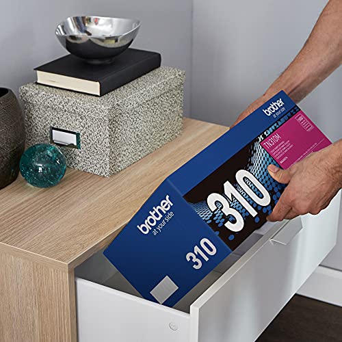 Brother Genuine TN310M Color Laser Magenta Toner Cartridge