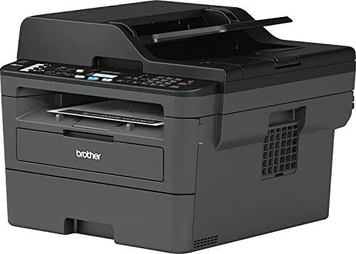 Brother MFC-L27 10 All-in-One Wireless Monochrome Laser Printer for Home Office, Print Copy Scan Fax, Speed Up to 32 ppm, 50-Sheet ADF, Auto Duplex Print, Amazon Alexa, 32GB Durlyfish USB Card, Black