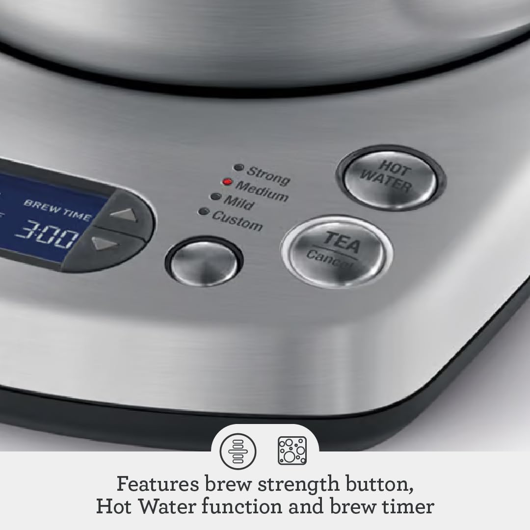 Breville Tea Maker, Brushed Stainless Steel, BTM800XL
