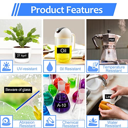 SuperInk 2 Pack Compatible for Brother P-Touch White on Black Tape 18mm 0.7 Inch TZ345 TZ-345 TZe345 TZe 345 Laminated TZe TZ Tape for P-Touch PT-D600 PT-D400 PT-P710BT PT-E300 PT-E500 Label Maker