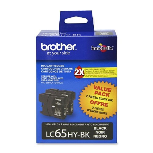 Brother MFC-5895CW Black Ink Twin Pack (OEM) 900 Pages Ea.