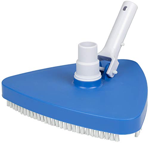 Poolmaster 18510 Triangle Vinyl Liner Swimming Pool Vacuum, Essential Collection,Neutral,Medium Blue