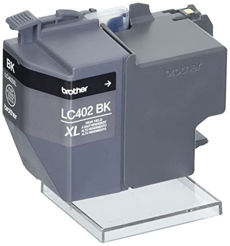 Brother Genuine LC402XLBK High Yield Black Ink Cartridge