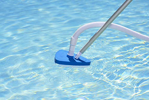 Poolmaster 18510 Triangle Vinyl Liner Swimming Pool Vacuum, Essential Collection,Neutral,Medium Blue