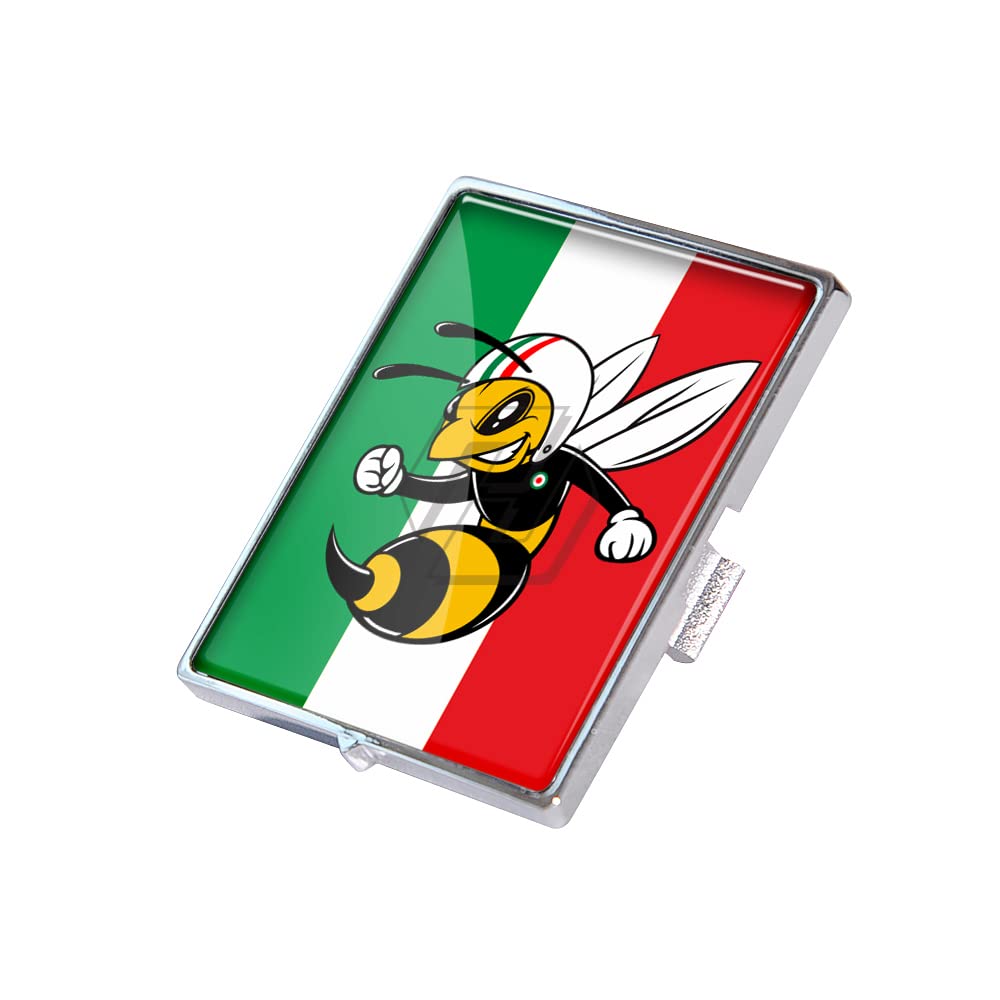 Chrome Badge Horncast Fits for Vespa Scooter LX Primavera Sprint GTV GTS 946 PX Clip-in Style (052-Italy)