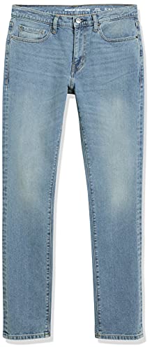 Amazon Essentials Men's Skinny-Fit Stretch Jean, Light Wash, 35W x 30L