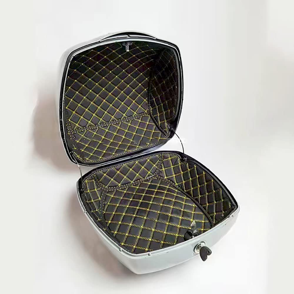 PRO-KODASKIN For Vespa GTS300 GTS 300 Rear Tail Box Pad Cargo Trunk Luggage Box Inner Container Tail Case Liner Sprint Primavera Storage Bag Protector (Upper+Bottom)