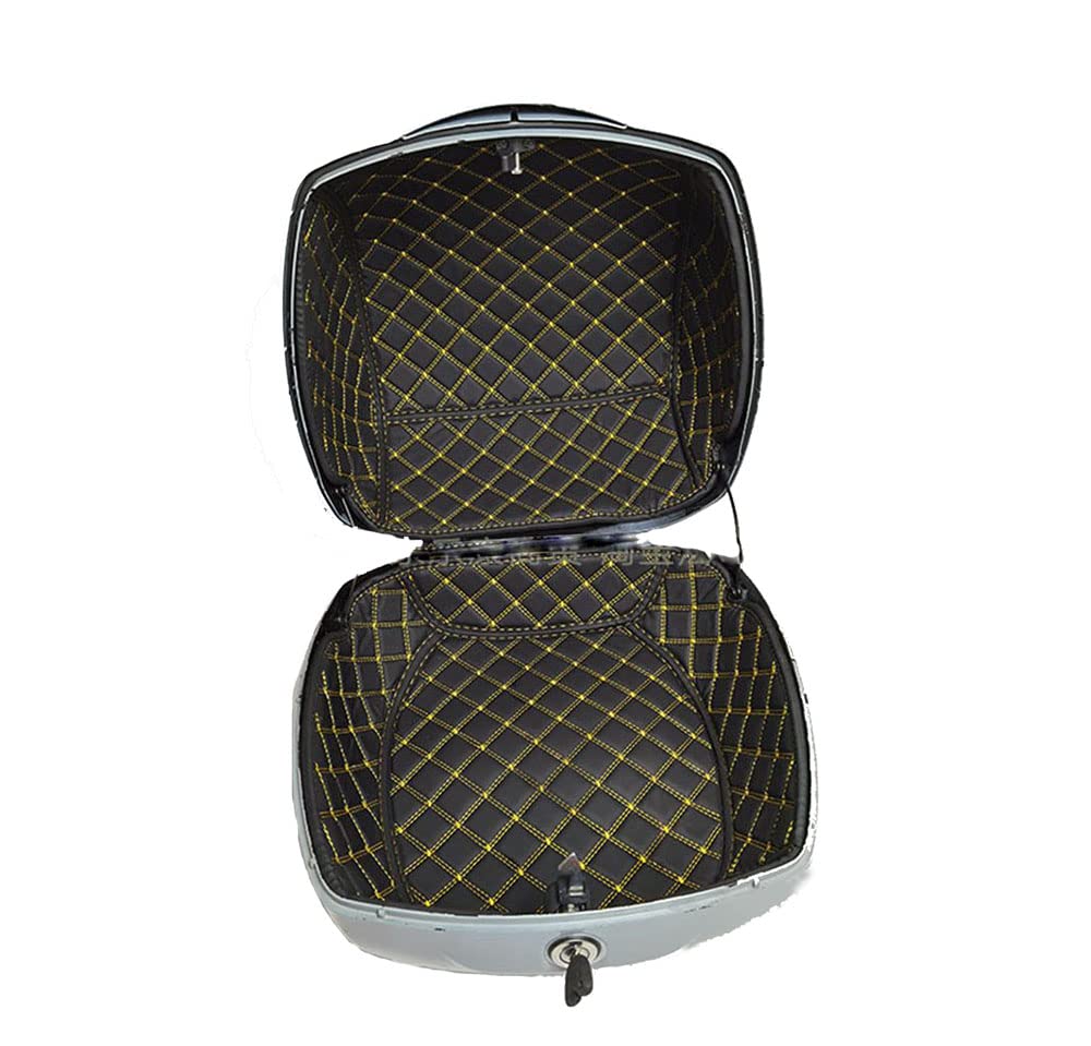 PRO-KODASKIN For Vespa GTS300 GTS 300 Rear Tail Box Pad Cargo Trunk Luggage Box Inner Container Tail Case Liner Sprint Primavera Storage Bag Protector (Upper+Bottom)