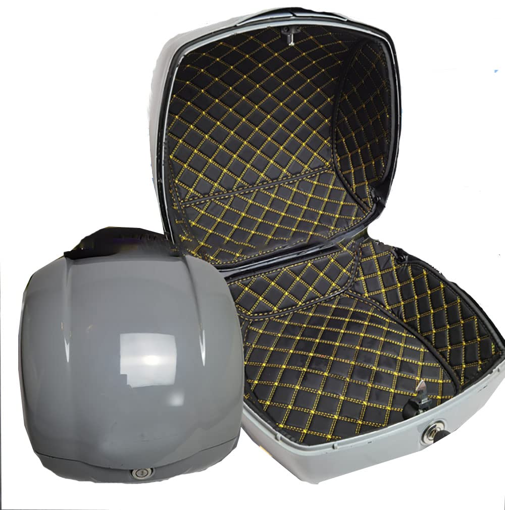 PRO-KODASKIN For Vespa GTS300 GTS 300 Rear Tail Box Pad Cargo Trunk Luggage Box Inner Container Tail Case Liner Sprint Primavera Storage Bag Protector (Upper+Bottom)