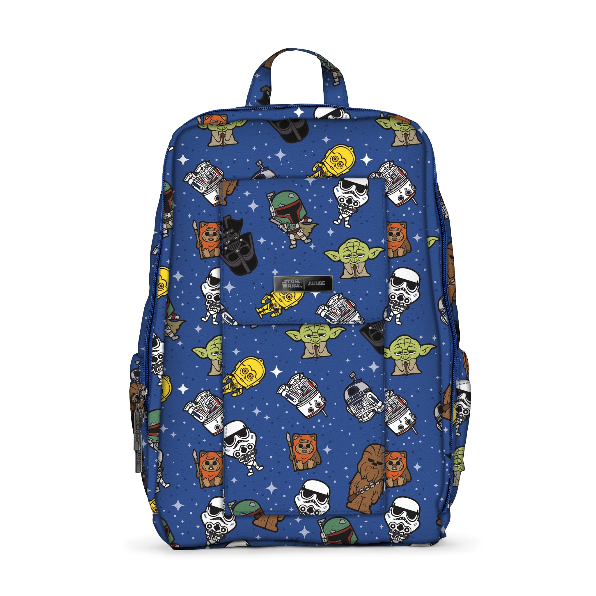 JuJuBe New! MiniBe - STAR WARS⢠Galaxy of Rivals, Small Baby Diaper Backpack, Travel Bag for Baby Boy or Baby Girl, Lightweight Backpack for Baby Essentials, Baby Bottles, Diapers, Pacifiers