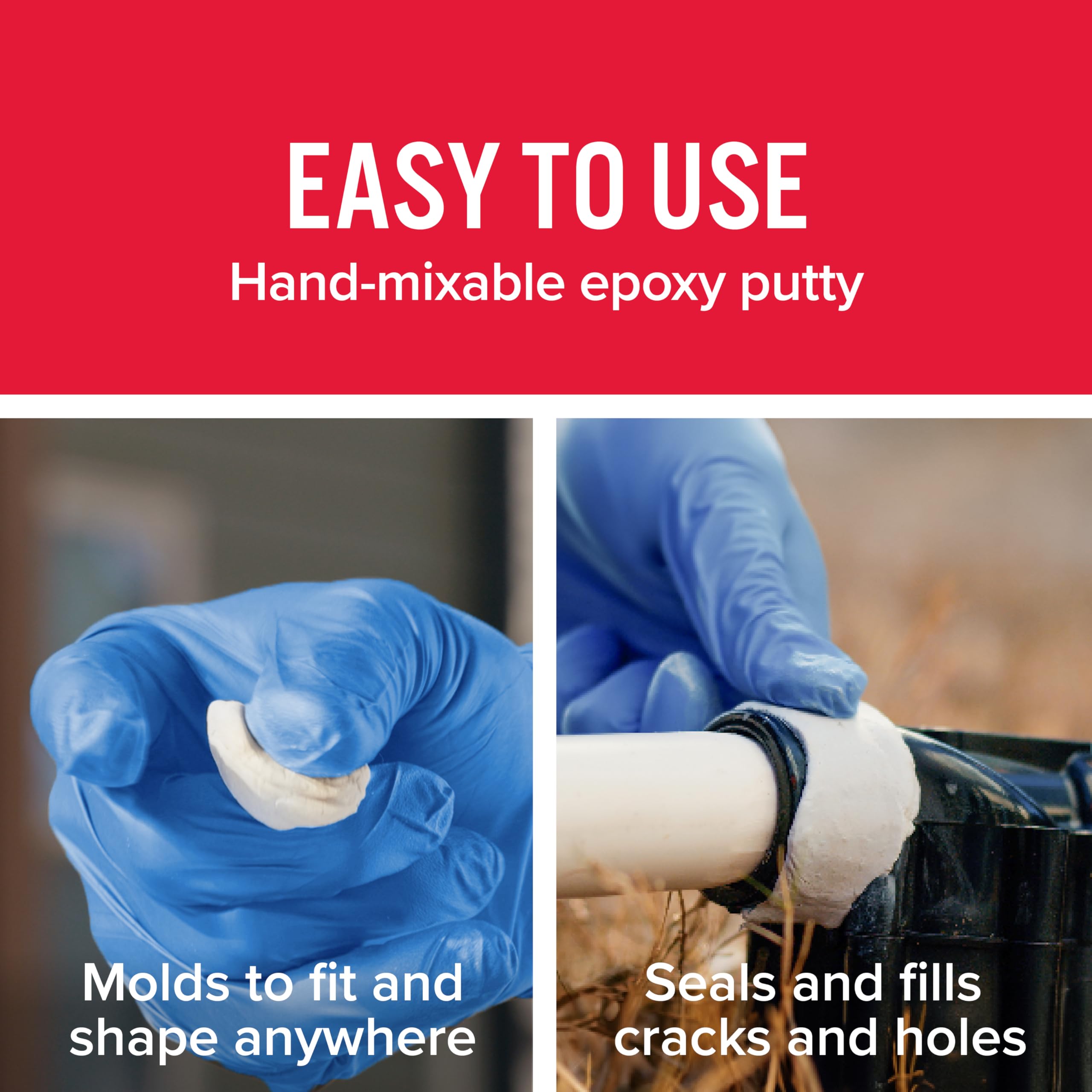J-B Weld 8277 WaterWeld Epoxy Putty Stick - 2 oz.