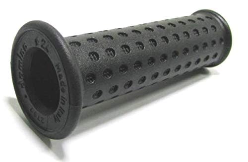 Piaggio Genuine OEM Right Hand Ø 24mm Handle Grip for Many Vespa, Aprilia, Piaggio, Derbi and Gilera Scooters Produced from 1994-2019, 50-150cc(Black). 274491