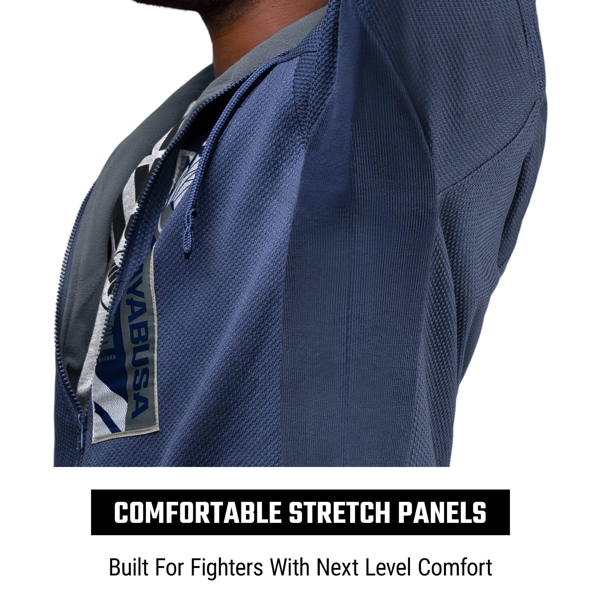 Hayabusa Uwagi Pro Gi Hoodie Jacket - Navy, Large