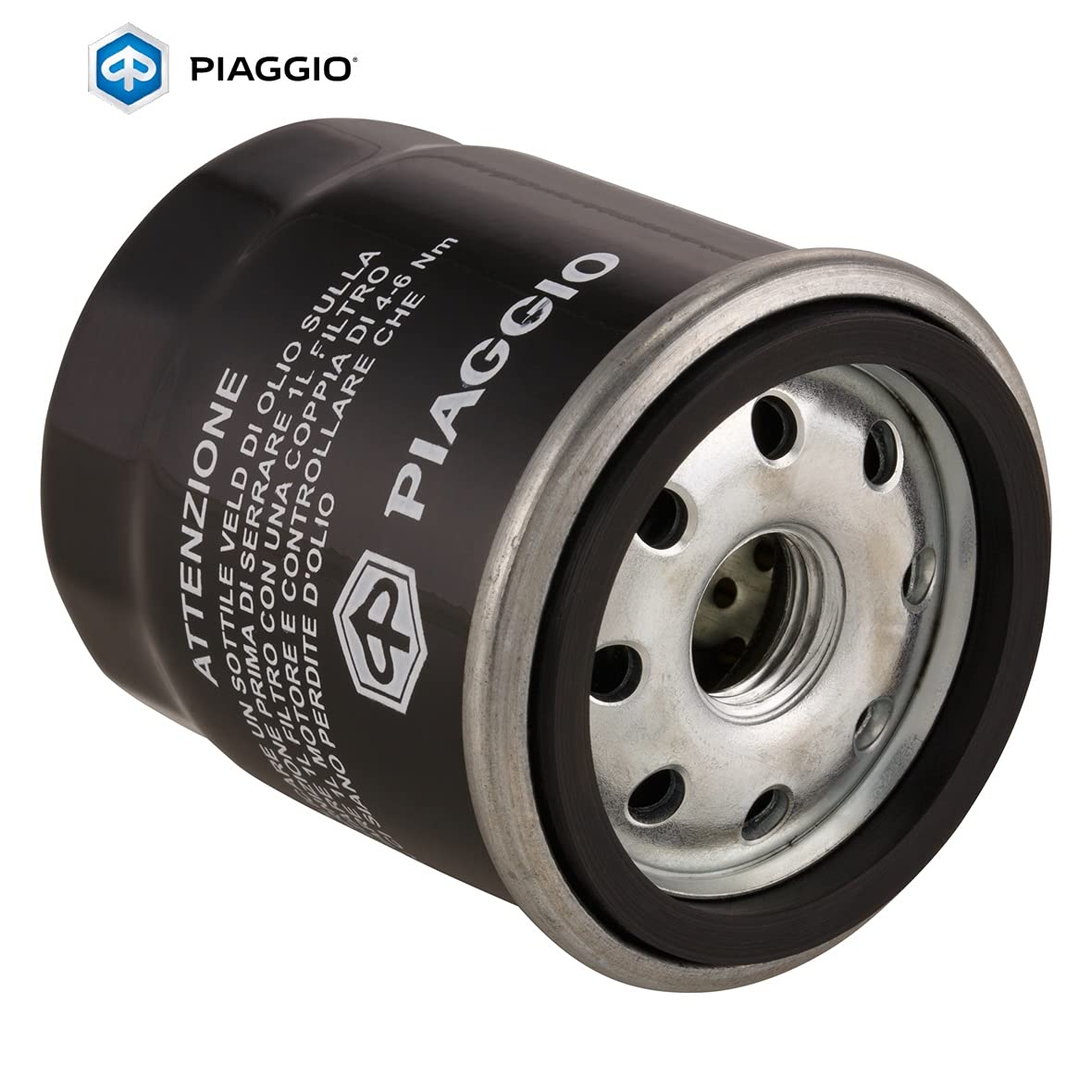 82635R Vespa OEM Oil Filter for Modern Vespa Scooters | OEM 483727 AP8580128 Part 82635R (GTS 300 HPE 2019-2020) Black