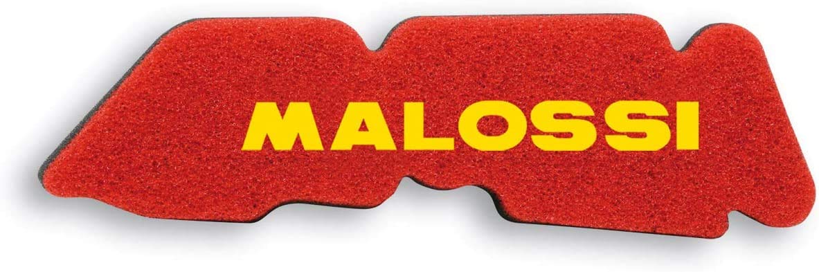 Malossi Double Red Sponge Performance Air Filter for Vespa, Piaggio, Aprilia, Derbi and Gilera 50cc 2T Scooters, OEM# 2030128, 487719, AP8540179, 1A012283, 1A0122830P, 1411778, 1414497.