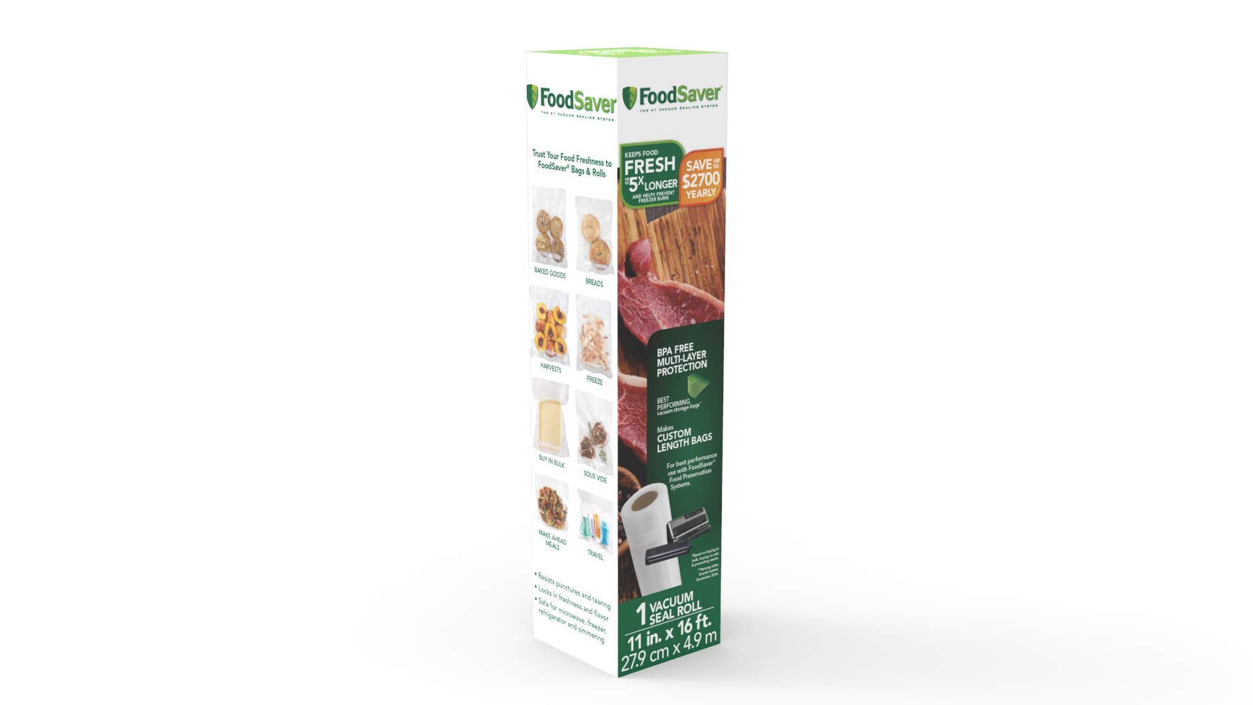FoodSaver 11" x 16' Heat-Seal Roll