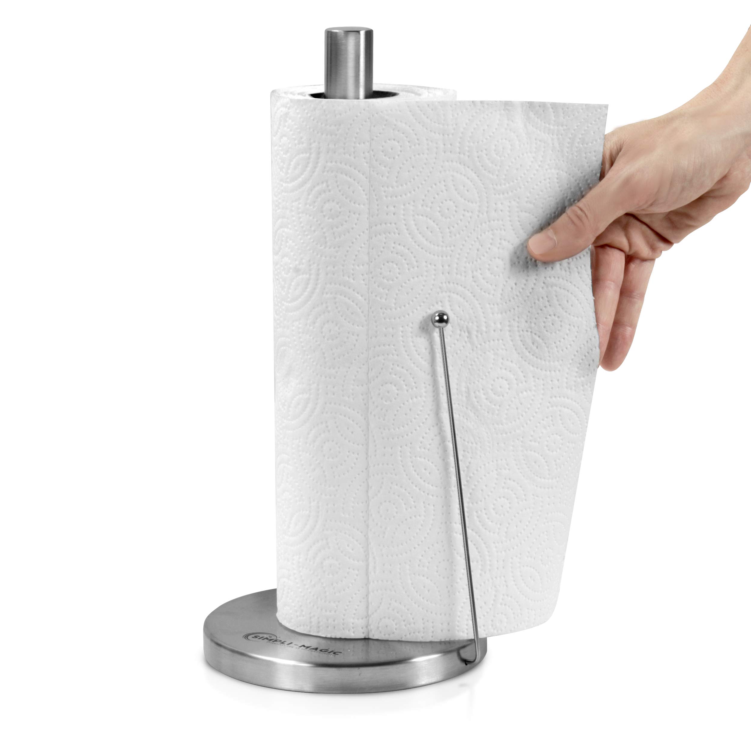 Simpli-Magic Stainless Steel Paper Towel Holder, 1-Roll