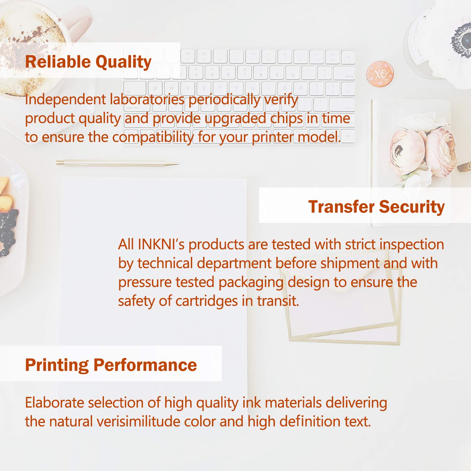 InkNI (New Chip Remanufactured Ink Cartridges Replacement for Epson T202XL 202XL 202 XL for Workforce WF-2860 WF2860 Expression Home XP-5100 XP5100 Printer (Black, 2-Pack)