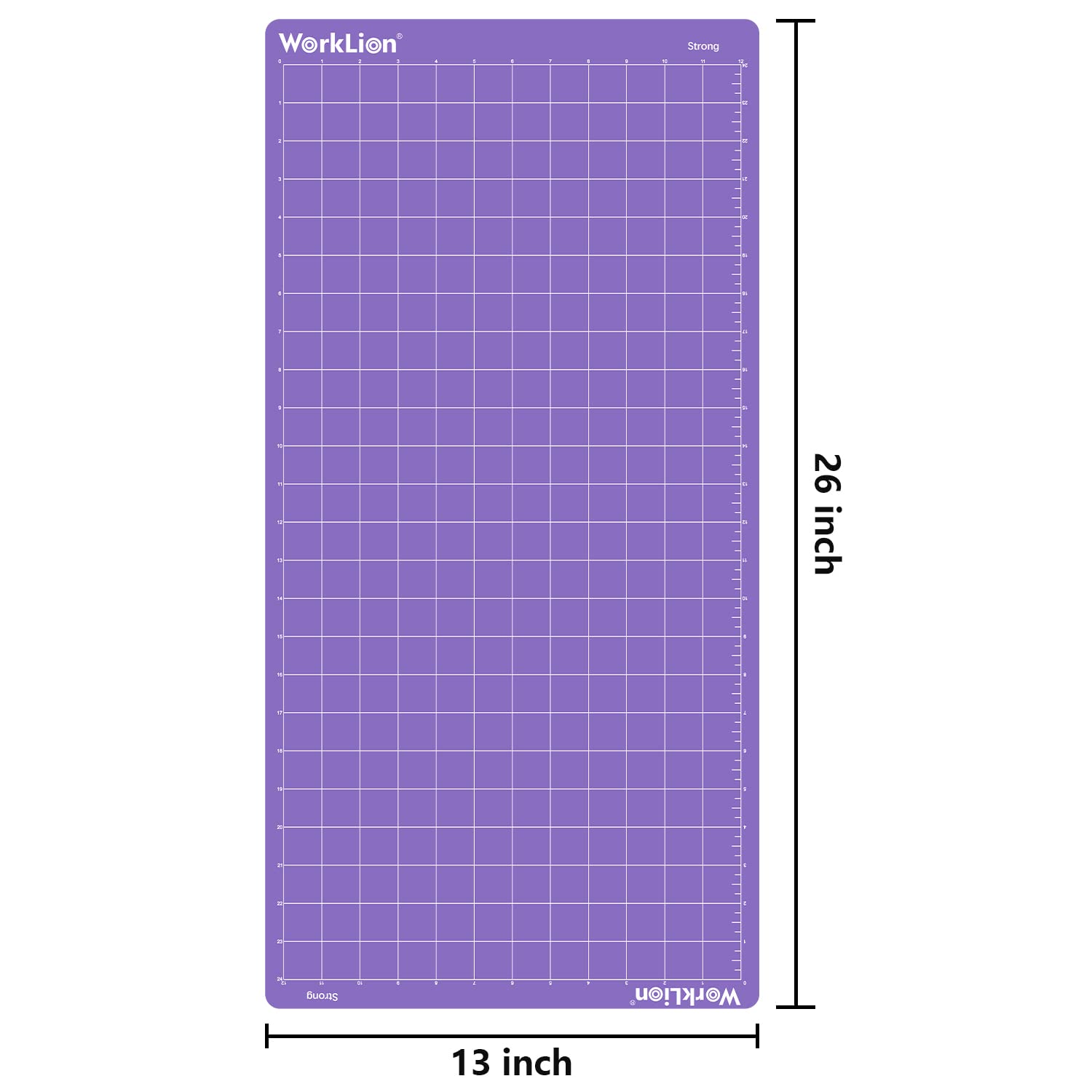 WORKLION Cutting Mat 12x24 for Cricut: Cricut Explore One/Air/Air 2/Maker Variety Adhesive Sticky(StandardGrip,LightGrip,StrongGrip)Non-Slip Durable Mat - Replacement Accessories for Cricut