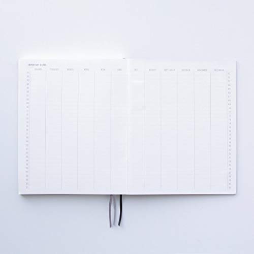 DesignWorks Ink Standard Issue Pink Planner Notebook No. 3 Journal with Lined Pages, Elastic Closure, Pen Holder, and 3 Ribbon Marker for Work, Writing, Journaling, 6.75" x 8.5"