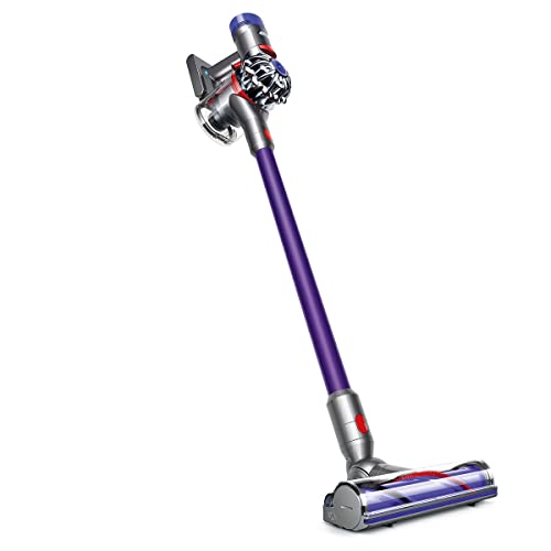Dyson V8 Origin+ Cordless Stick Vacuum Cleaner: HEPA Filter, Telescopic Handle, Bagless, Rotating Brushes, Battery Operated, Portable, 40 Min Runtime, Purple