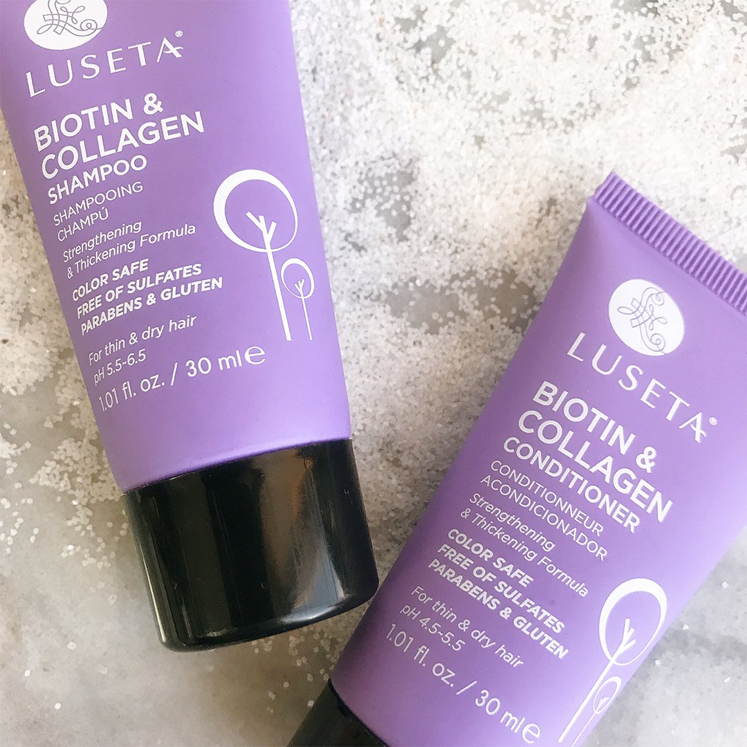 Luseta shampoo and conditioner duo set 1.01 Fl. Oz (Pack of 2)