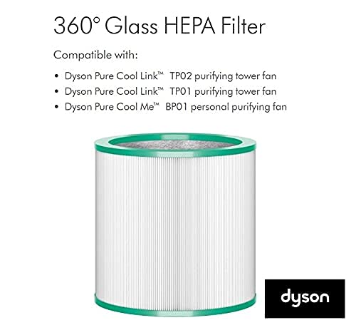Dyson HEPA Filter 360° Glass Air Purifier Replacement (TP01, TP02, BP01) 360° Glass,
