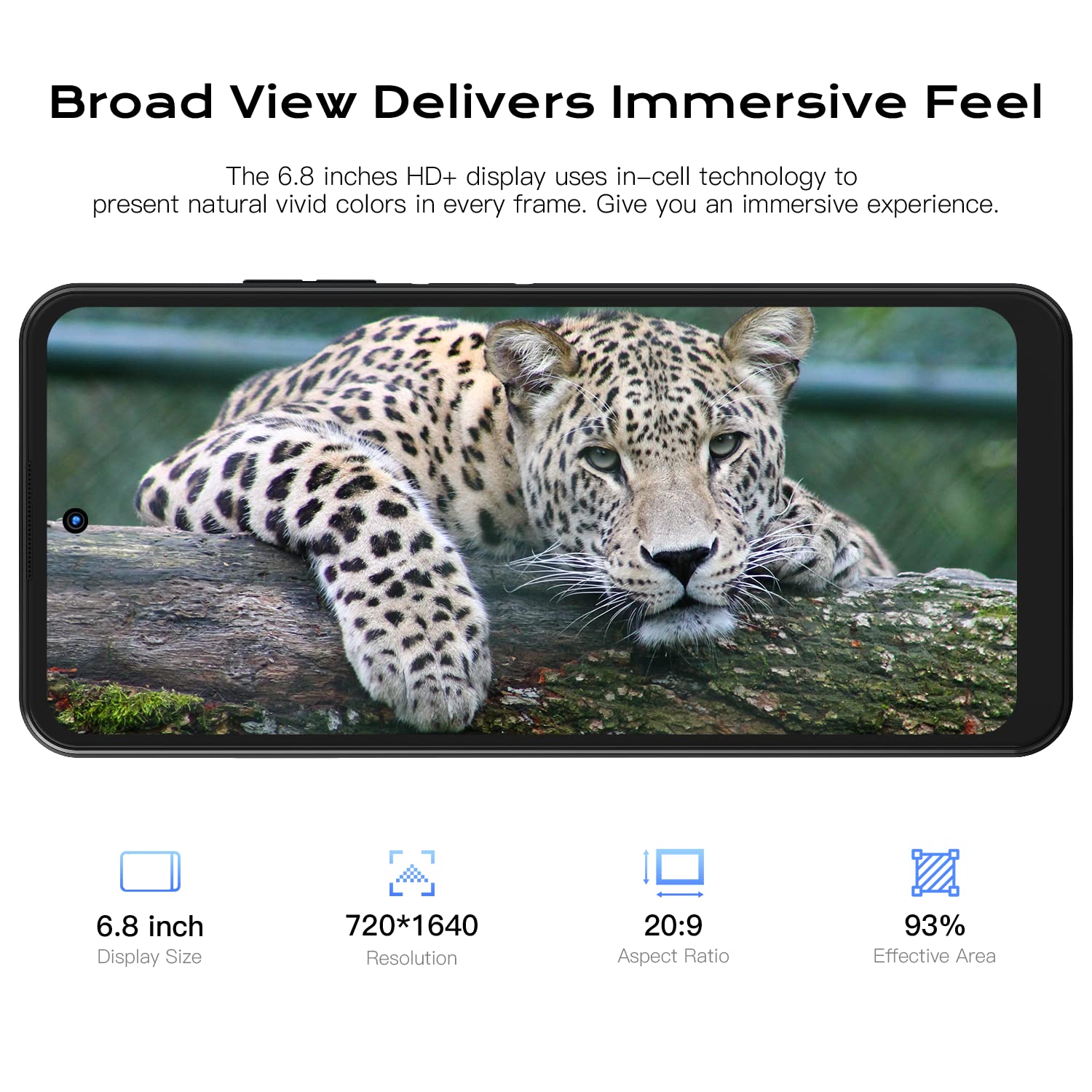 HOTWAV Note 12 Smartphone Android 13 2023, 8GB+128GB (1TB TF) 48MP 6.8" HD+Cellphone,6180 mAh Battery 20W Fast Charging, Octa-Core 4G LTE Dual SIM Face ID/Fingerprint/GPS/NFC(Black)