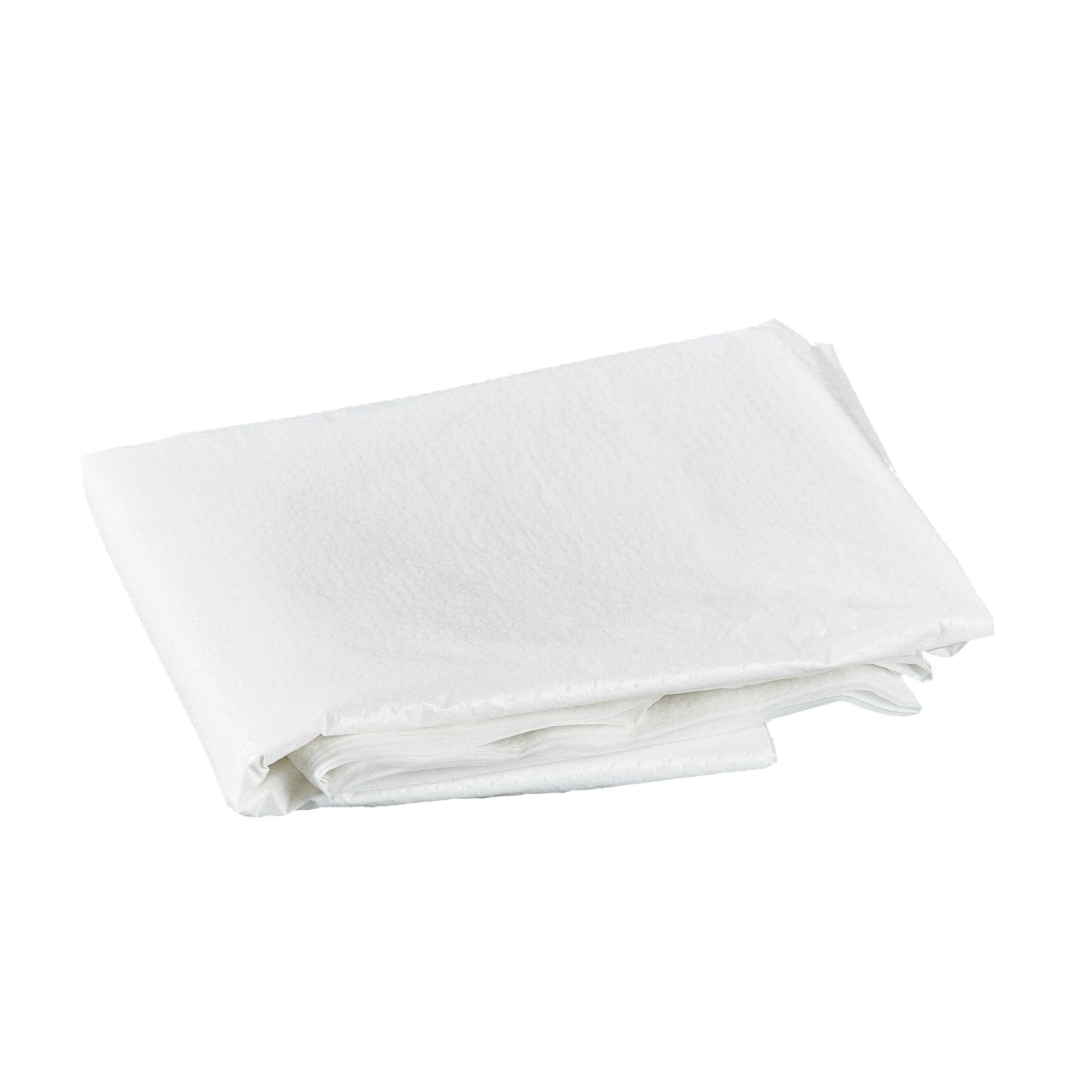 Clean Tek White Plastic Disposable Apron - 42" x 27 1/2" - 100 count box - Restaurantware